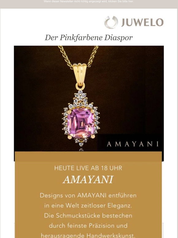 Juwelo: AMAYANI überrascht mit einer Sensation | Milled