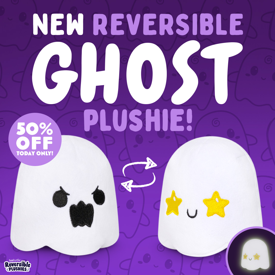 TeeTurtle: BOO! 👻 New ghost plushie is here! | Milled