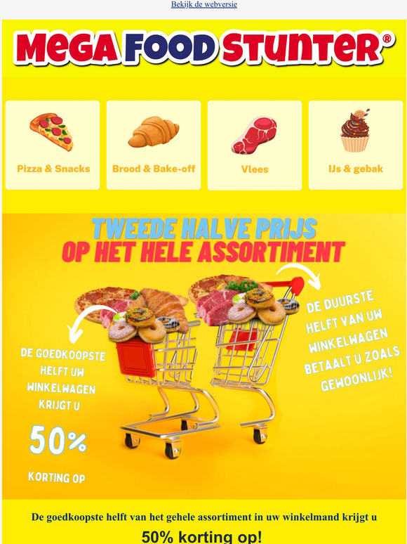 Megafoodstunter NL - FamilyBlend: Tweede halve prijs op het hele ...