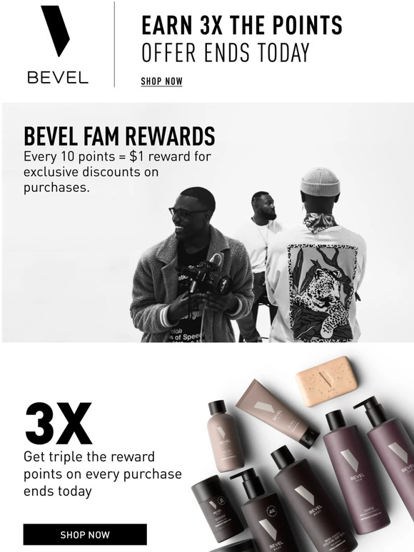 Bevel: Triple Rewards Ends Tonight ⌛️ | Milled