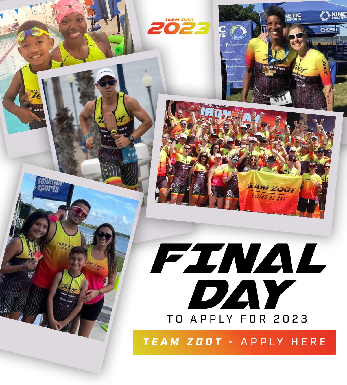 Zoot Sports: Team Zoot 2023 - Final Day to Apply! | Milled