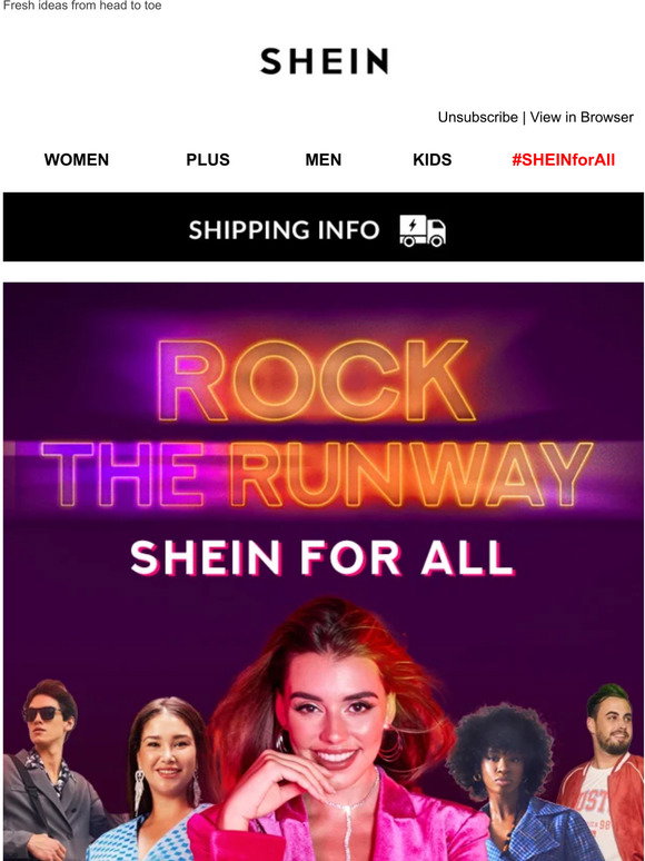 SHEIN: #SHEINforAll | Rock The Runway: SHEIN for All | Milled