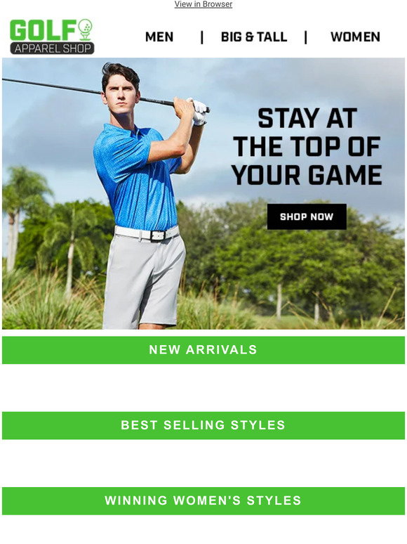 Golf Apparel Shop: Must-Have Styles of the Week | Milled