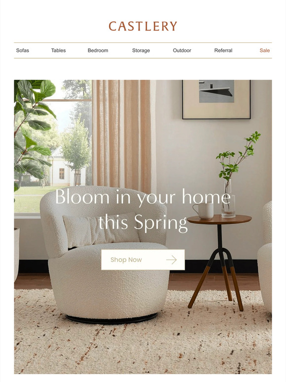 Castlery: Match your home to the season. | Milled