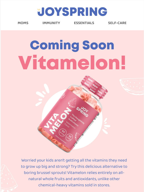 JoySpring: Vitamins have never tasted this good | Milled