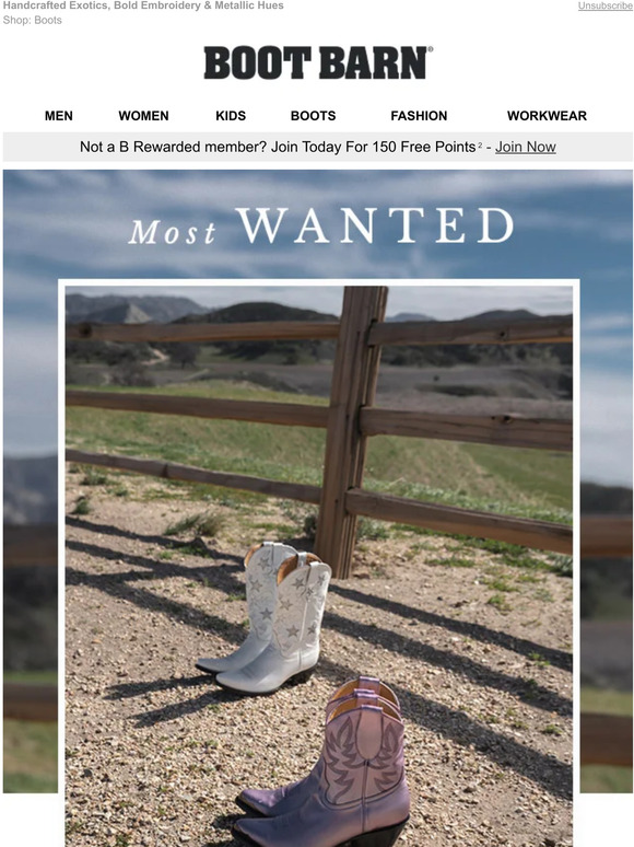 Boot Barn: Top Boots Of The Moment | Milled