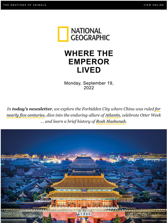 National Geographic: The city was forbidden | Milled