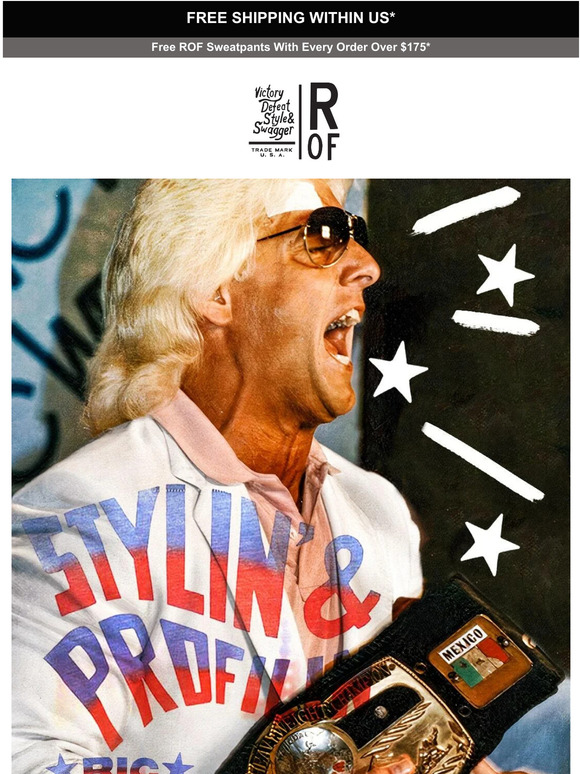 Roots Of Fight: JUST DROPPED - Ric Flair | Stylin' & Profilin' | Milled