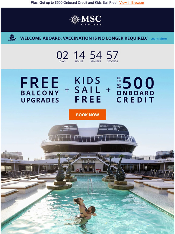 MSC Cruises: Take in the Views from Your FREE Balcony 🚢 | Milled