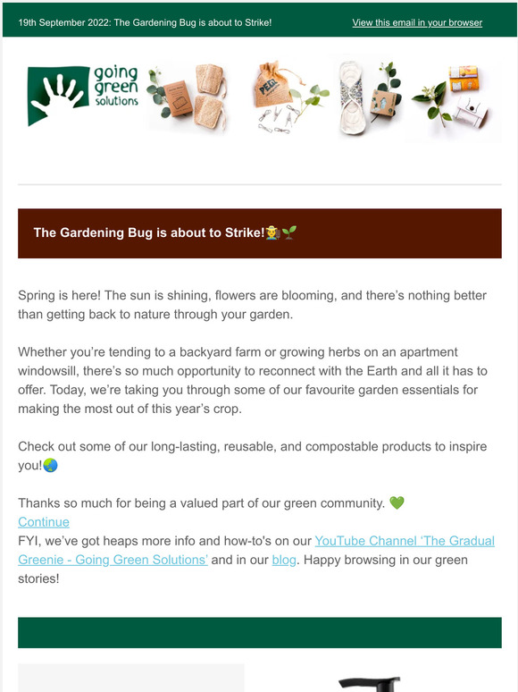 Going Green Solutions: The Gardening Bug is About to Strike 💐 | Milled