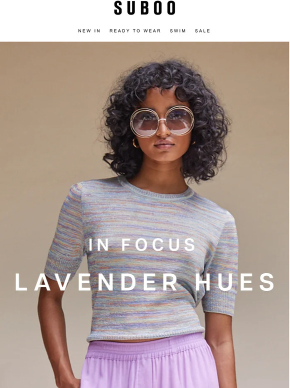 Suboo: IN FOCUS: LAVENDER HUES | Milled