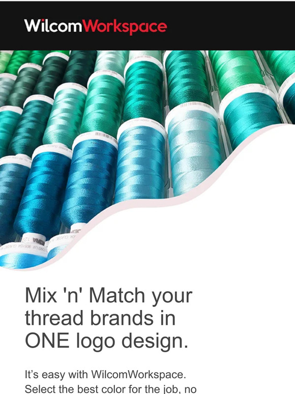 Wilcom International Pty Ltd: Mix 'n' Match your Thread Brands | Milled