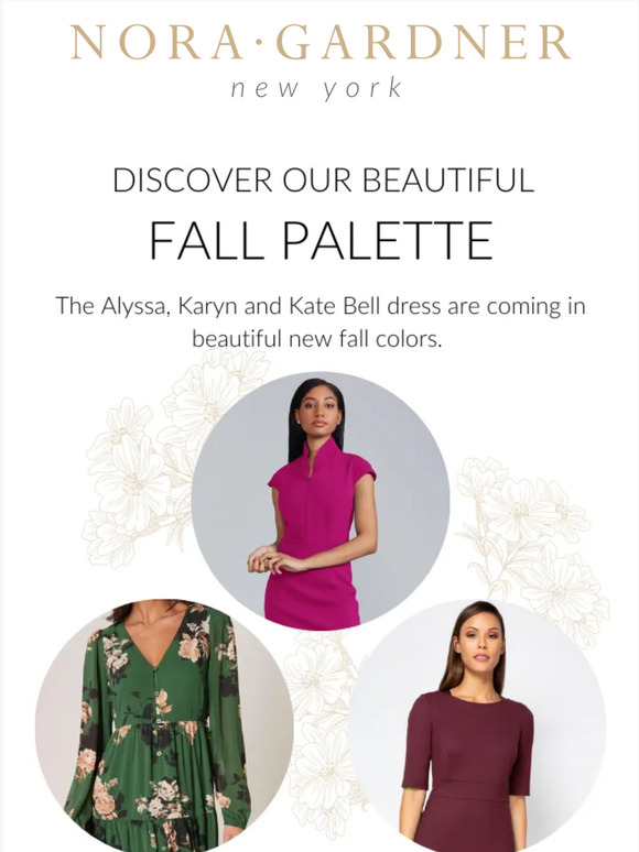 Nora Gardner: Discover Our Beautiful Fall Palette | Milled