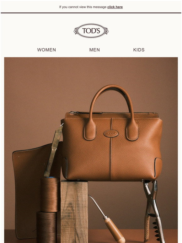Tod's: Discover Tod's Icons: the Di Bag | Milled