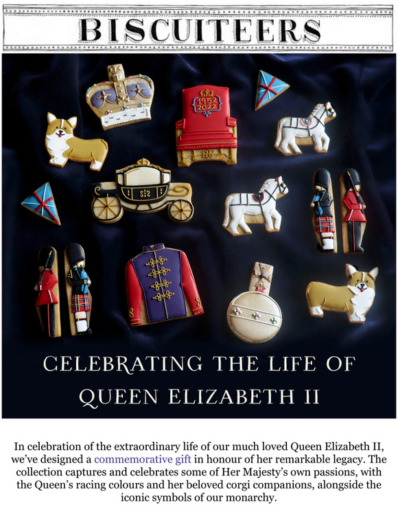 Biscuiteers: Celebrate the life of Queen Elizabeth II 👑 | Milled