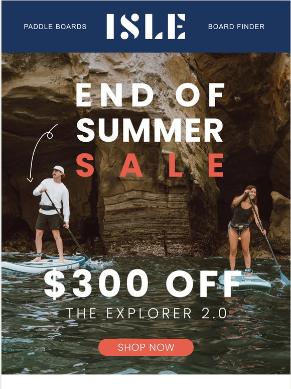 ISLE Surf & SUP: Surprise! Here’s $300 Off The Explorer 2.0! 🤩 | Milled
