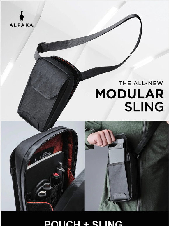 ALPAKA: [NEW] Introducing the all-new Modular Sling | Milled