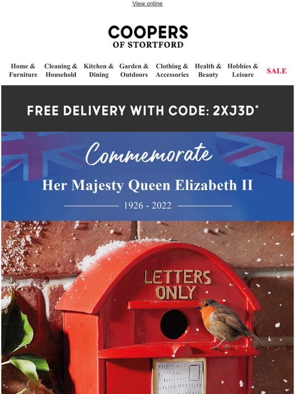 Coopers of Stortford: Commemorative Queen Elizabeth EIIR Letter Box ...