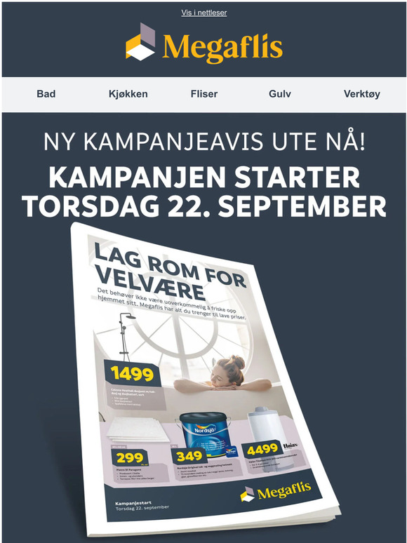 MegaFlis: Kampanje! Skap rom for velvære! | Milled