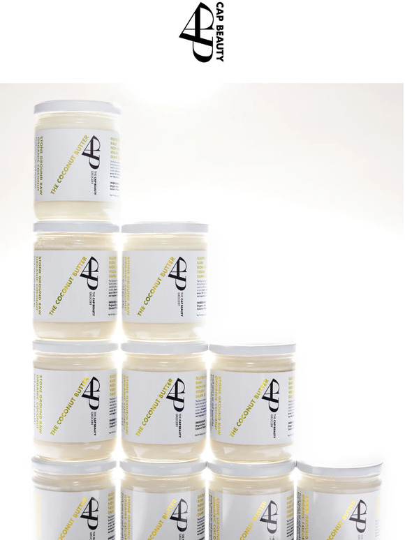 CAP Beauty: BACK IN STOCK: THE COCONUT BUTTER | Milled