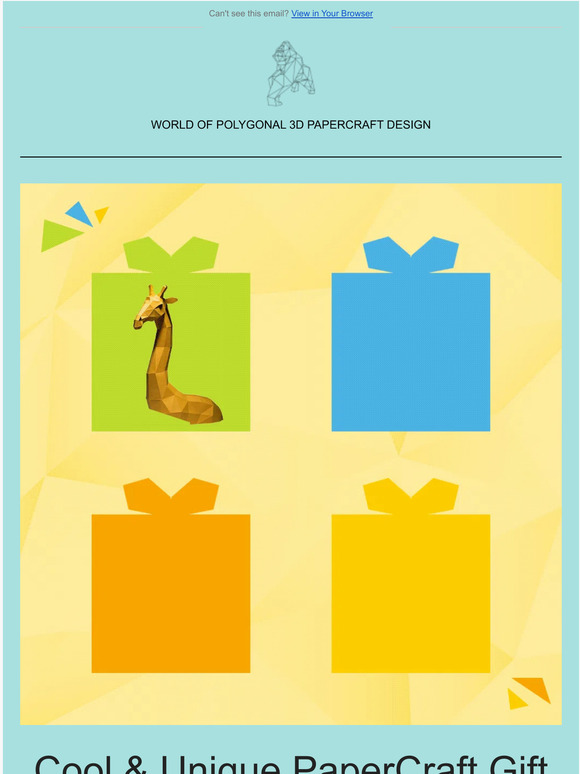 PaperCraft World: Cool & Unique PaperCraft Gift Ideas 🎁 | Milled
