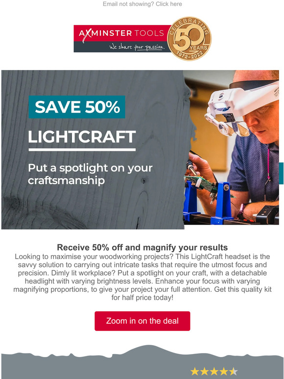 Axminster Tools: The LightCraft Professional LED Headband Magnifier ...