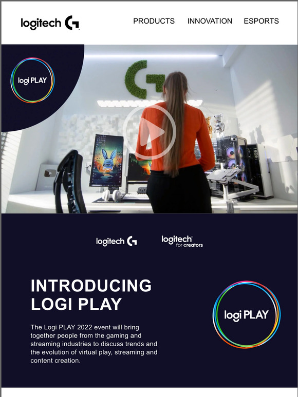 Logitech G: Join us tomorrow for Logi PLAY | Milled