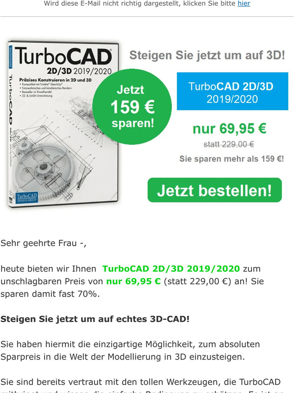 TurboCad - die günstige CAD 2D und 3D Software für Profis: Ihr Einstieg ...