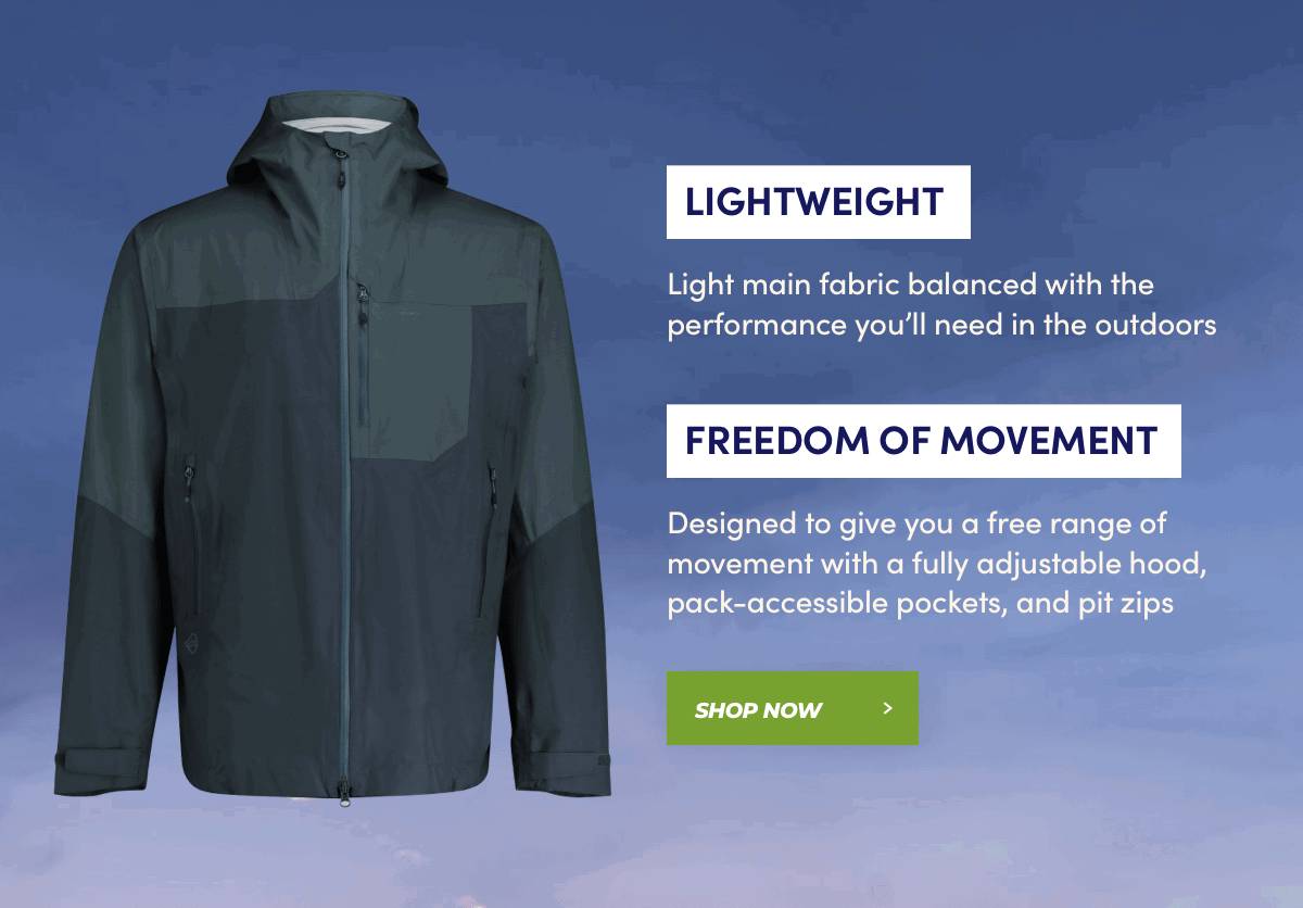 Kathmandu: New STORM-Chaser Rain Jacket | Milled