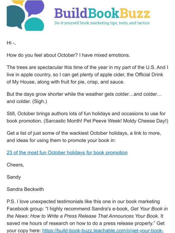 Build Book Buzz Book Publicity Forms And Templates: [Build Book Buzz ...