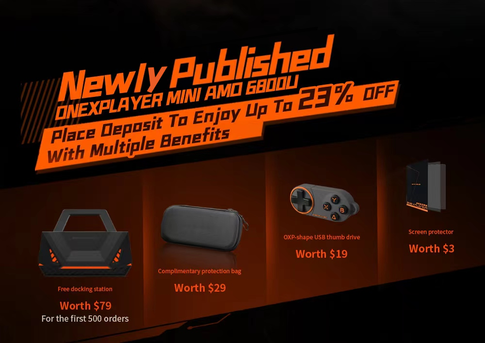 Onexplayer: ONEXPLAYER Mini Pro - Now available for pre-order | Milled