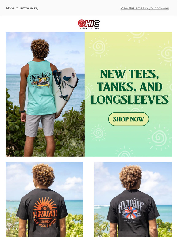 HIC Surf: Say Hello To Your New Favorite Tees 👋🏽 | Milled