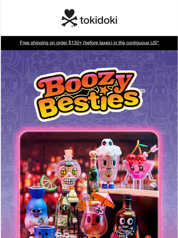 Tokidoki: Get the Party Started with Boozy Besties! | Milled
