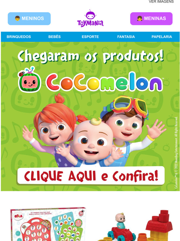 Toymania: Chegaram os COCOMELON 🍈💚 | Milled
