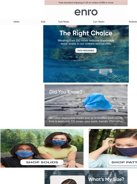 enro: Did You Know? Wearing Enro is a Sustainable Choice | Milled