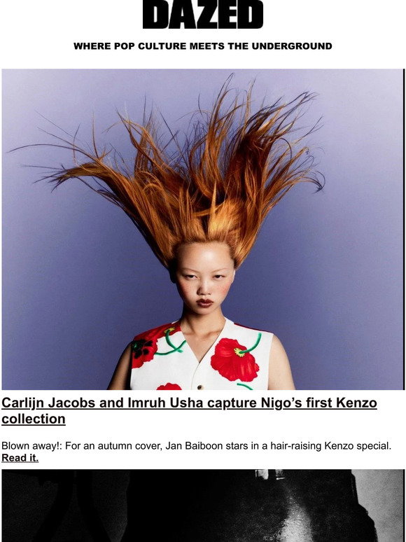 Dazed and Confused: Carlijn Jacobs and Imruh Usha capture Nigo’s first ...