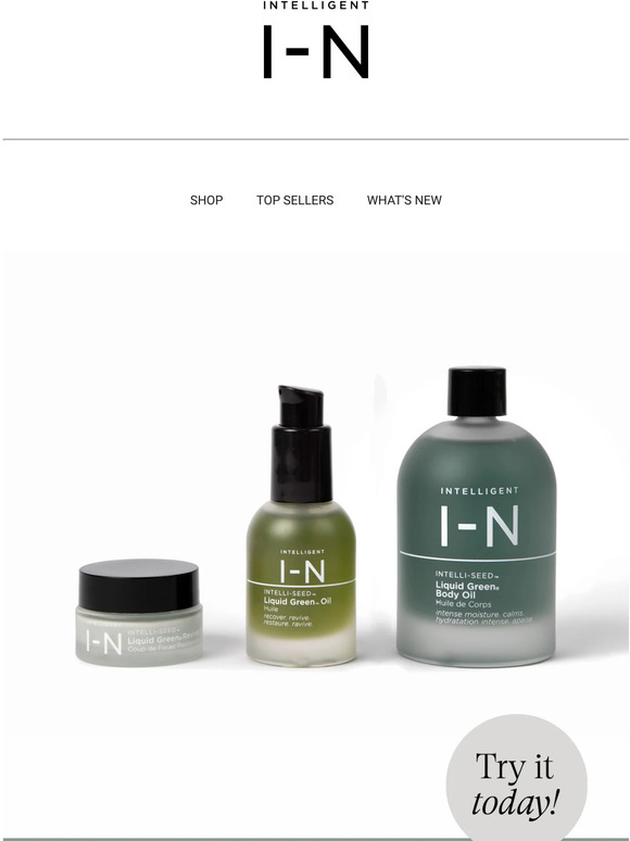 Intelligent Nutrients: Liquid Green Skincare 💚 | Milled