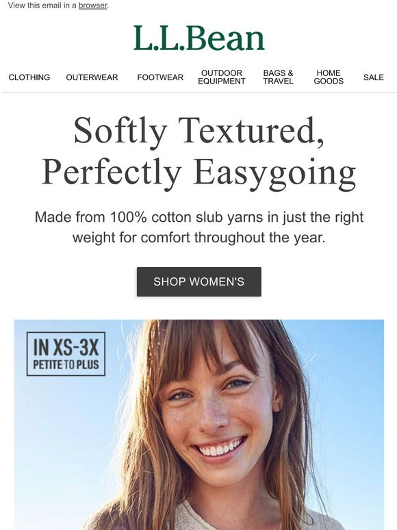 L.L.Bean: Perfect Midweight Sweaters in New Colors | Milled