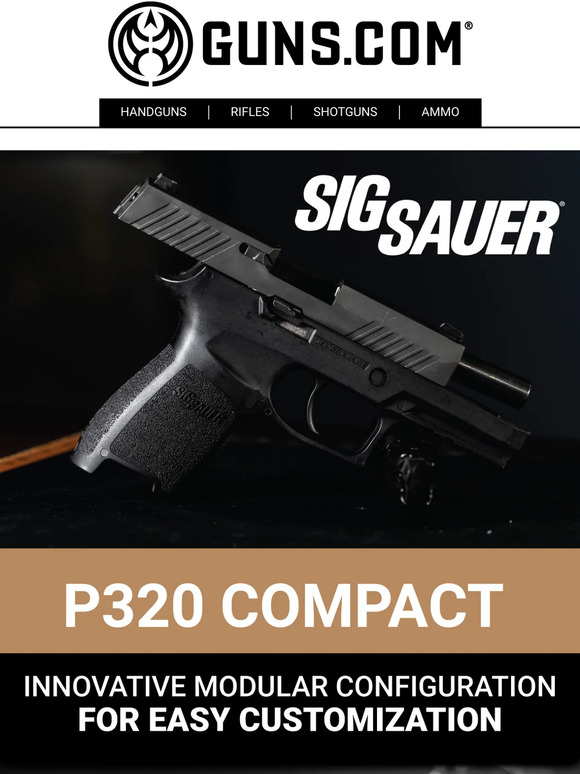 Guns.com: The SIG P320 Compact Is A Perfect Choice For Your Next ...