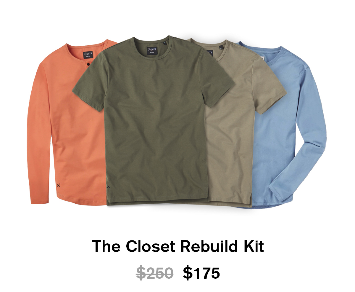 Cuts: The Closet Rebuild Kit 📦 | Milled
