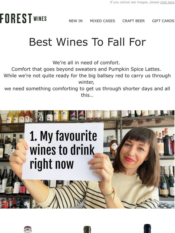 Forest Wines: The 3 way to drink 🍂 wine | Milled