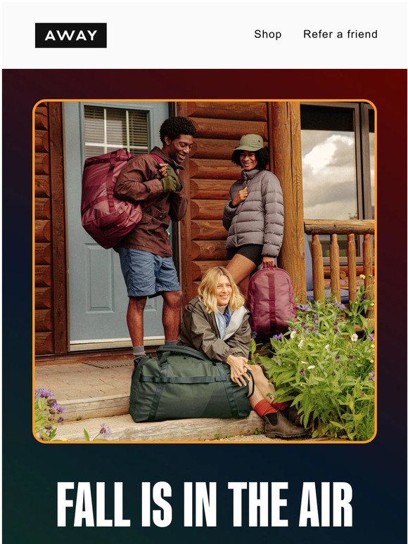 Away: Fall colors for fall adventures 🍂 | Milled