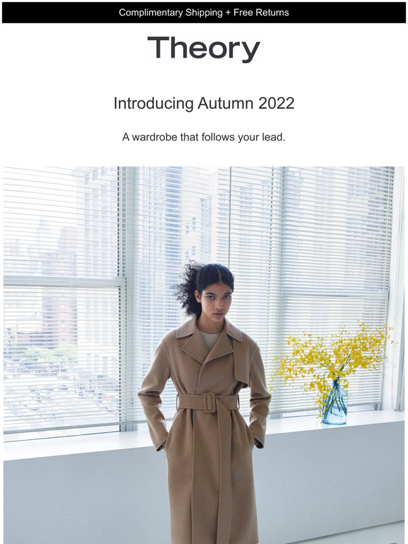 Theory: Discover the Autumn 2022 Collection | Milled