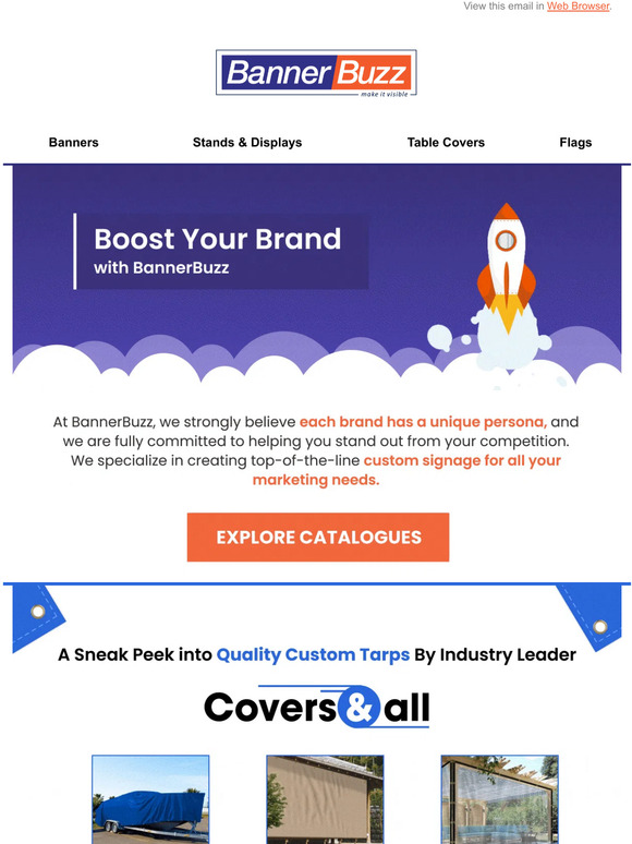 BannerBuzz: Have You Heard the Buzz? [TARPS INSIDE] | Milled