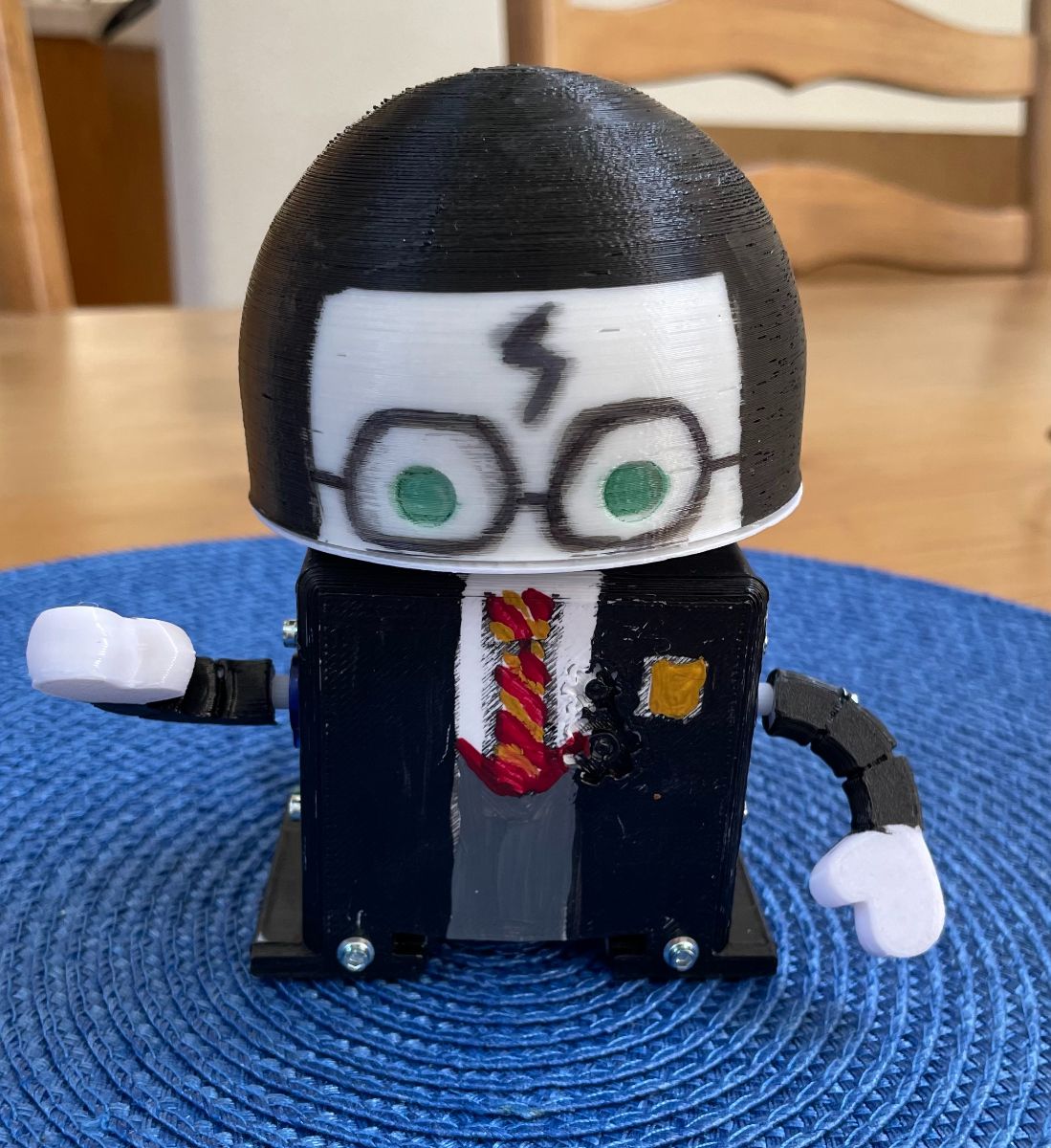 Barnabas Robotics: Harry Potter as a robot ⚡🧙 | Milled