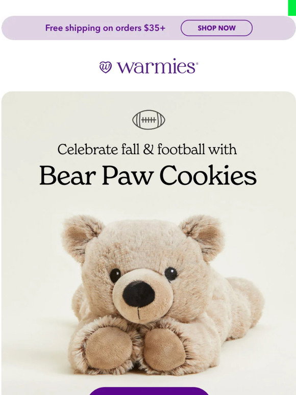 Warmies: Celebrate fall & football with an easy to make treat! 🍪 | Milled