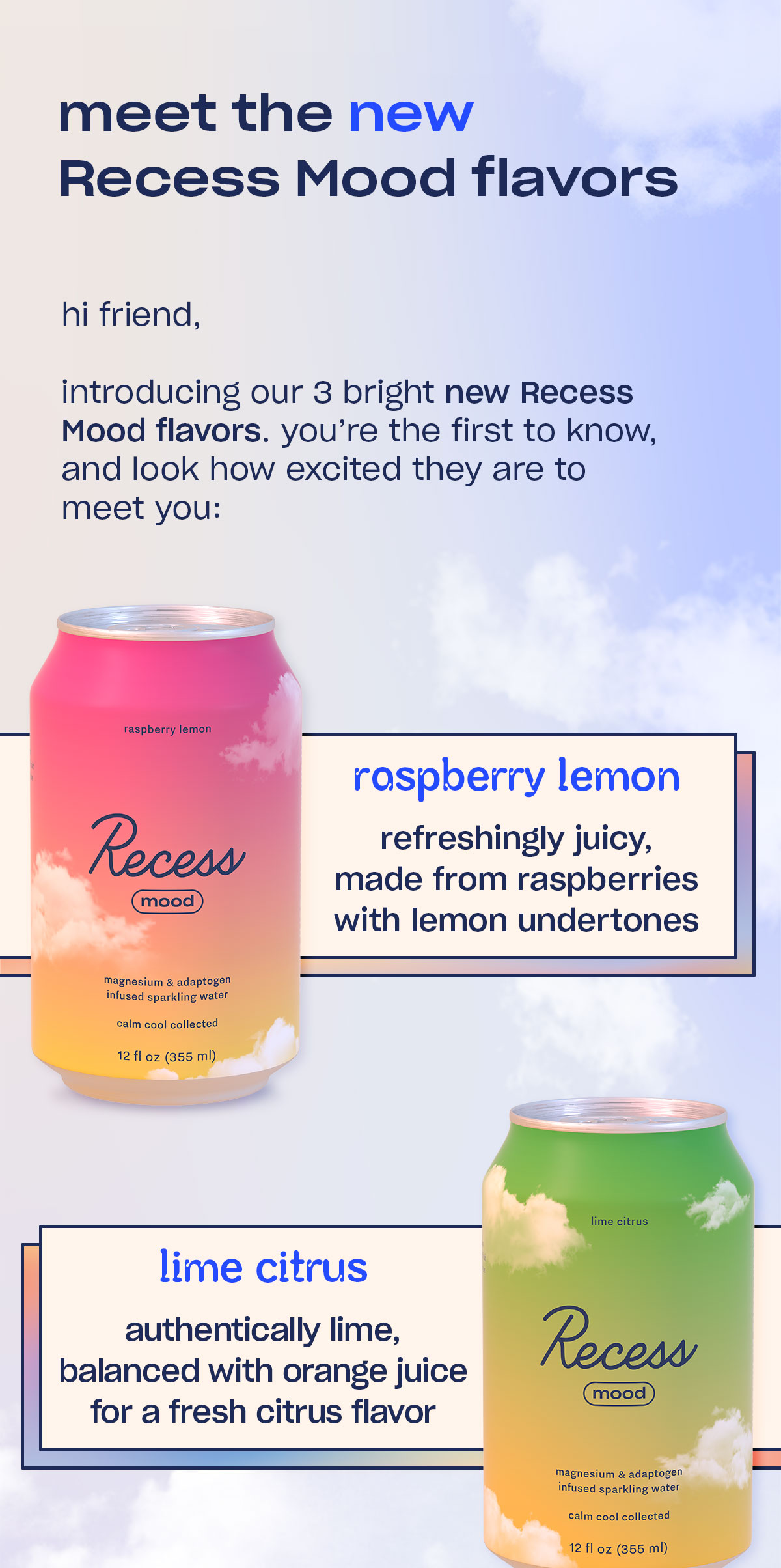 Recess: exclusive: new Recess Mood flavors are here | Milled