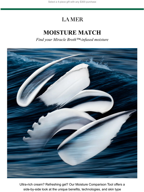 La Mer: La Mer moisture: multiple choice, no wrong answer | Milled