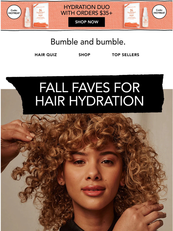 Bumble and Bumble: How to treat hair for a happy, hydrated fall. | Milled
