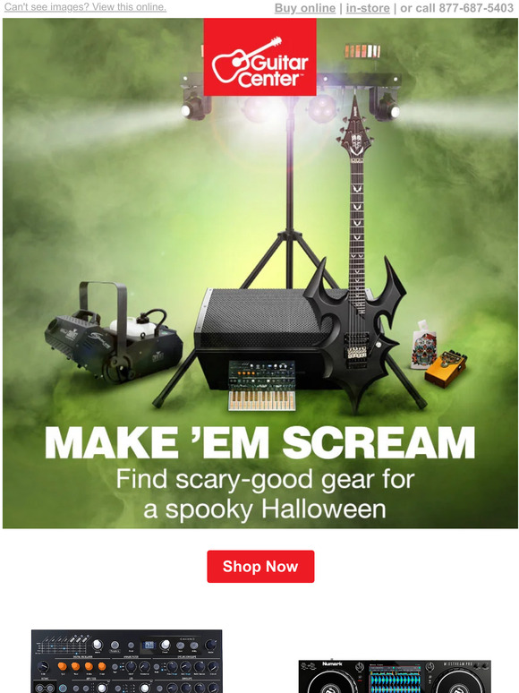 Guitar Center: Check out this spooky-season gear, if you dare | Milled